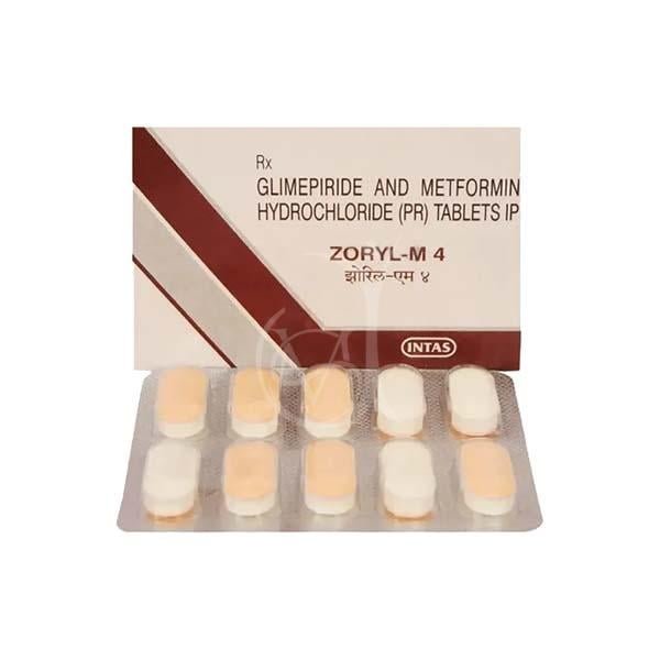 Zoryl 4 Tablets Exporter - Jindal Medical Store